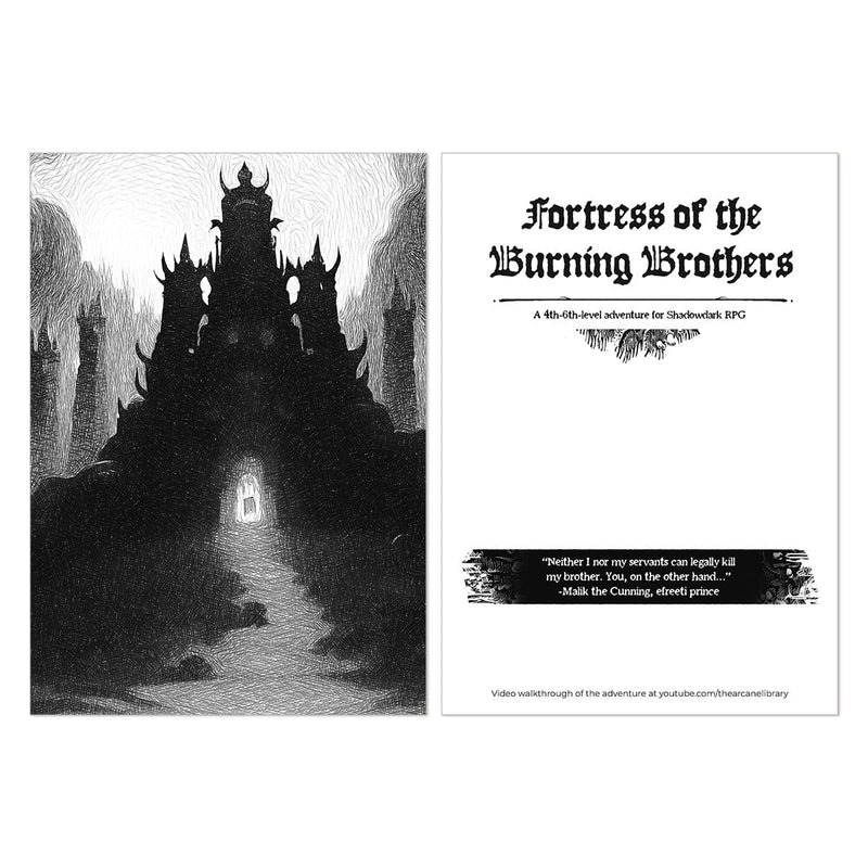 Shadowdark Cursed Scroll 2: Red Sands (PDF) - The Arcane Library