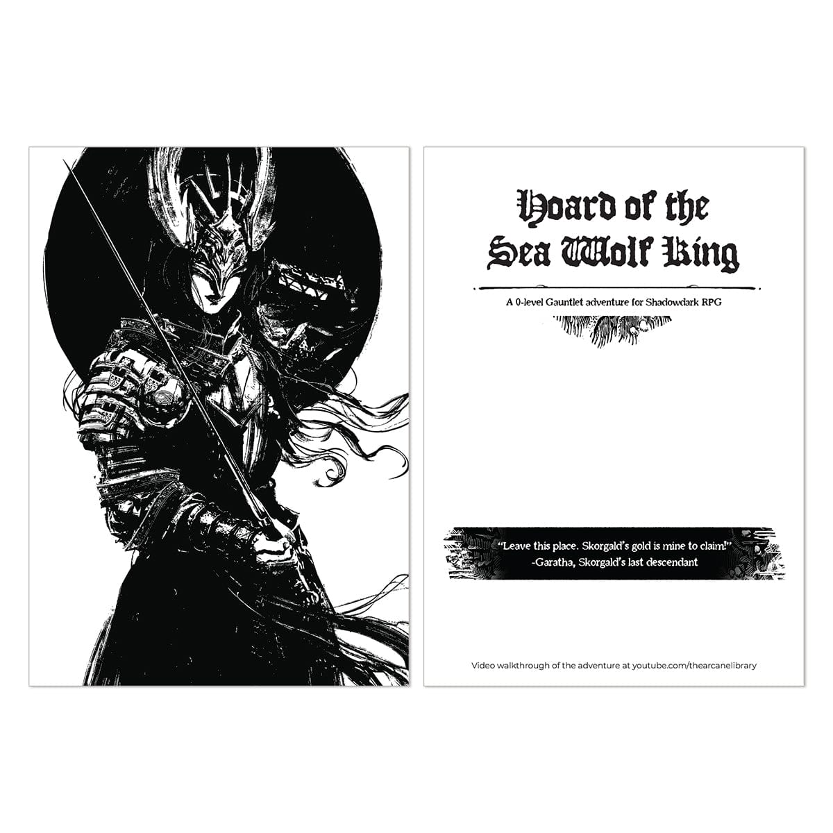 Shadowdark Cursed Scroll Zine 3: Midnight Sun (PDF) - The Arcane Library