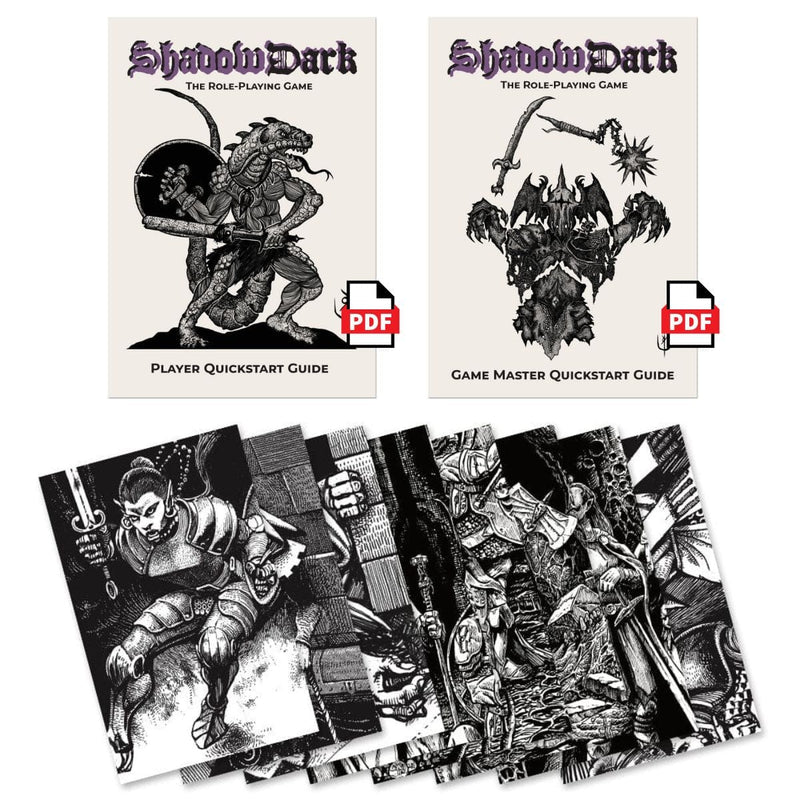 Shadowdark RPG Quickstart Set (PDF) - The Arcane Library