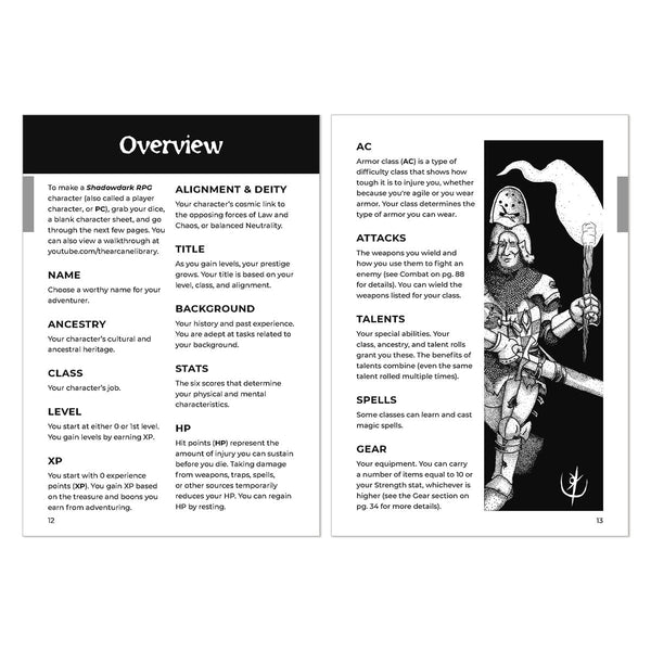 Shadowdark RPG (PDF Version, Hyperlinked and Bookmarked) - The Arcane ...