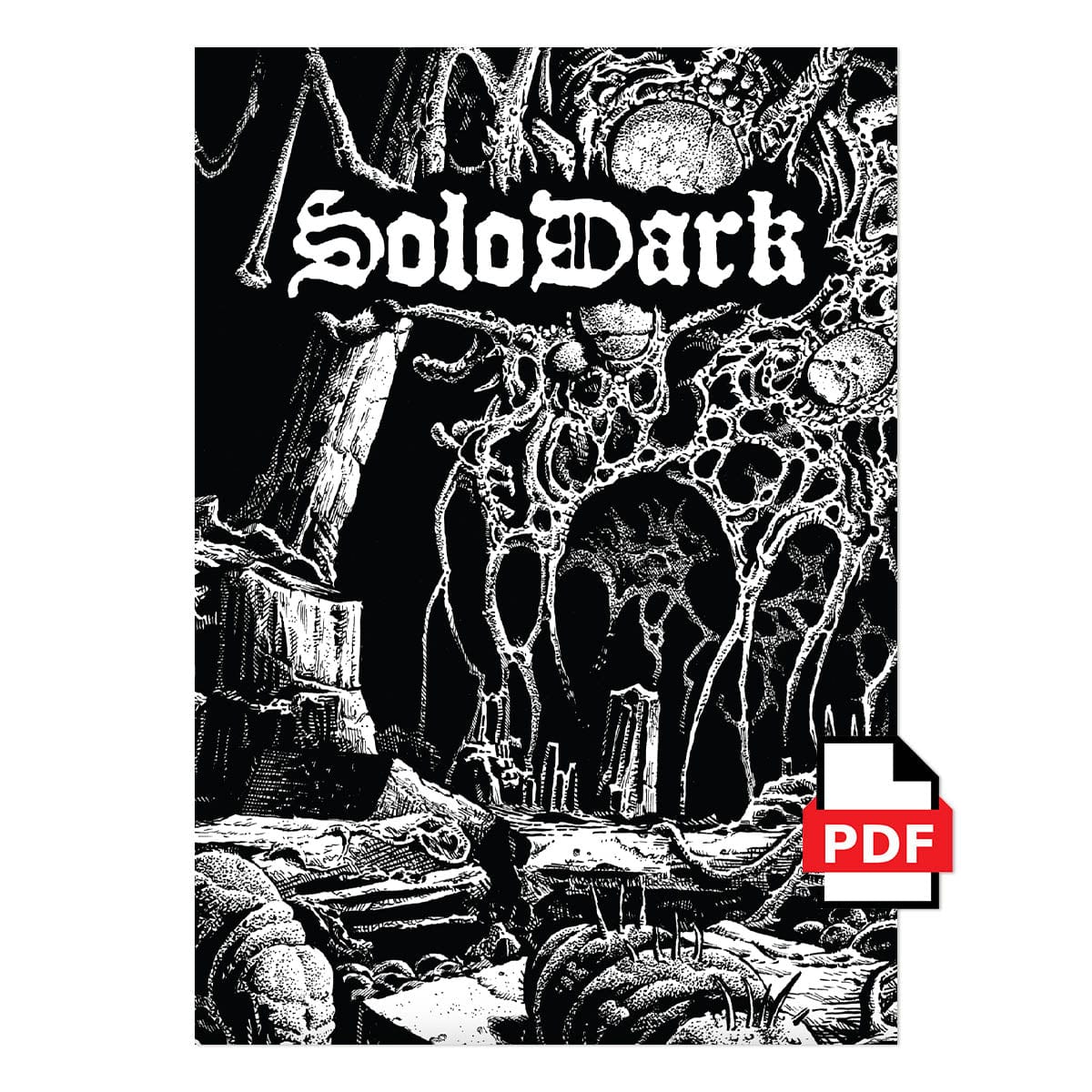 SoloDark: Solo Rules for Shadowdark RPG (PDF) - The Arcane Library
