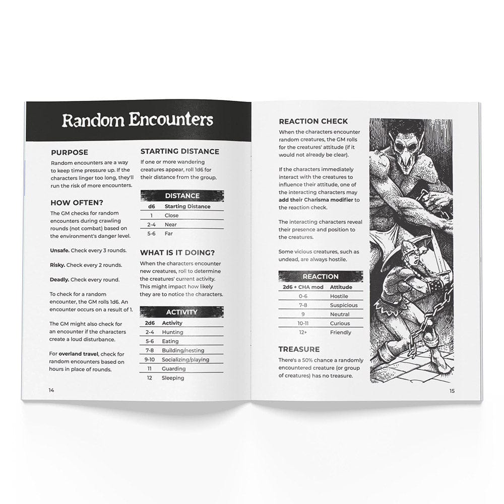 Shadowdark RPG Quickstart Set (Print + PDF) - The Arcane Library